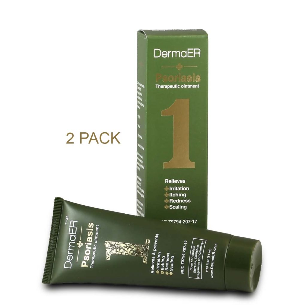 2.75 oz. Skin Nontoxic Medicated Cream 2 Pack - DermaER